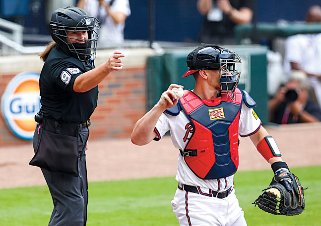 Jen Pawol becomes first female umpire in Major League Baseball | News ...
